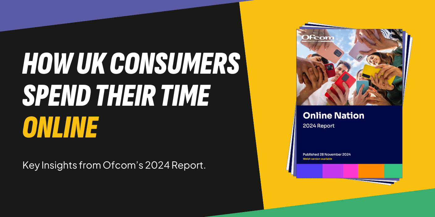 How Consumers Spend Time Online: Key Insights from Ofcom’s 2024 Report
