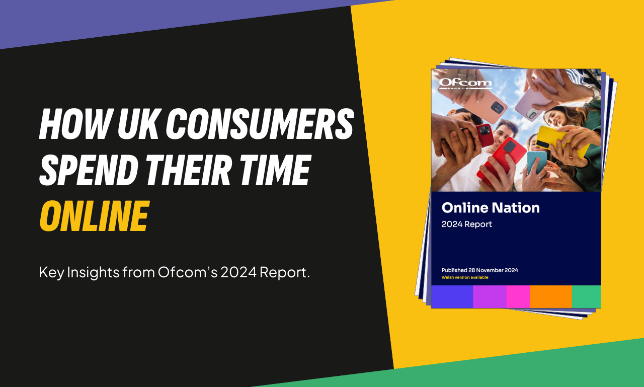 How Consumers Spend Time Online: Key Insights from Ofcom’s 2024 Report